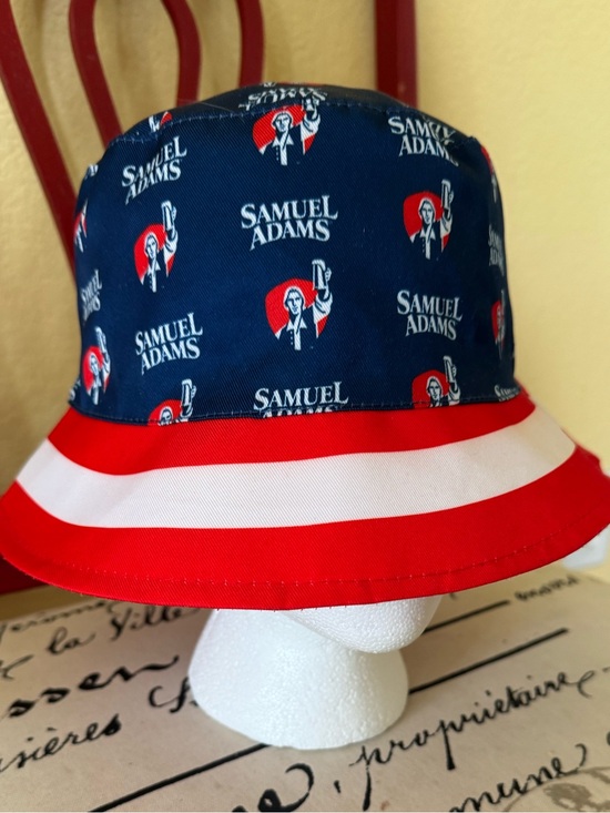 Accessories | Samuel Adams Red White Blue Adult Reversible Bucket Hat ...